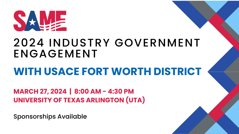 Industry Government Engagement with the USACE Fort Worth District 2024 ...