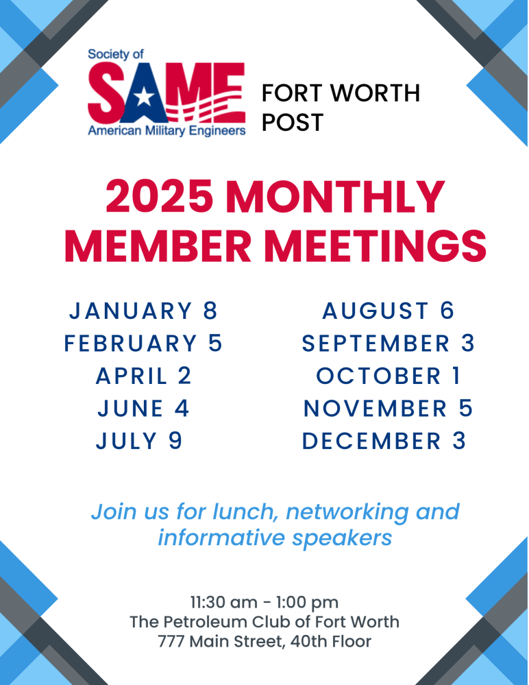 Register today for the September Monthly Meeting – USACE Southwestern ...