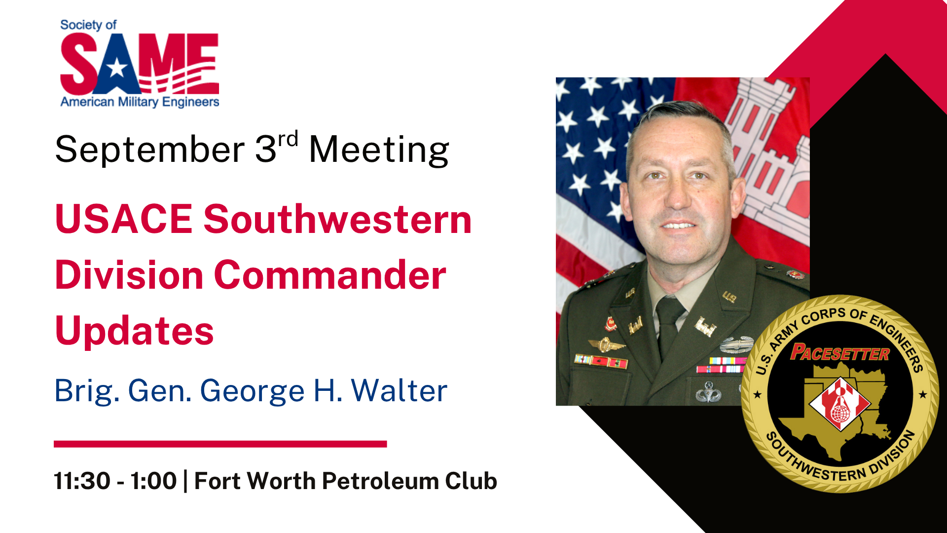 Register today for the September Monthly Meeting – USACE Southwestern ...